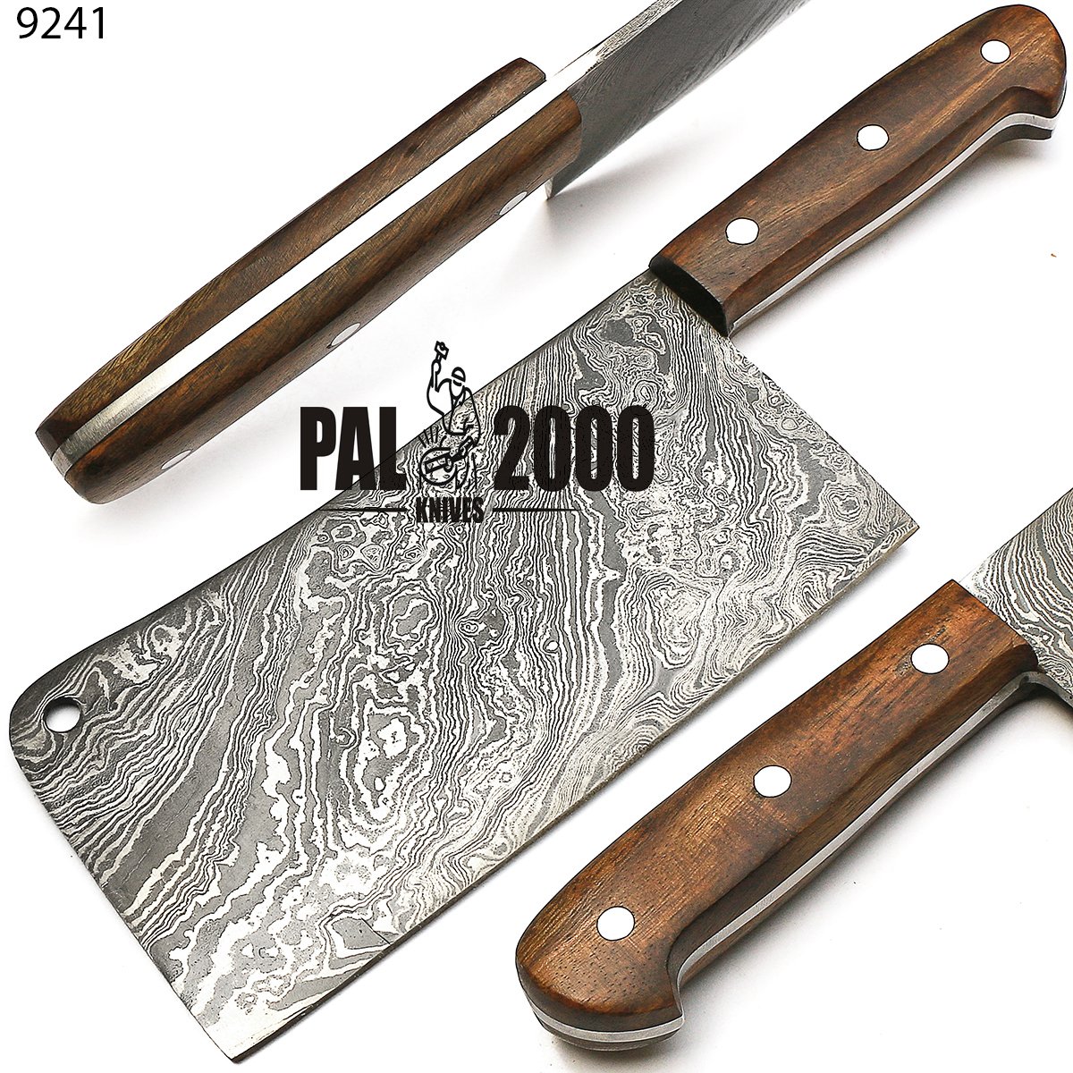 PAL 2000 KNIVES CL-9241 Custom Handmade Damascus Steel 11 Inches Chef Kitchen Knife