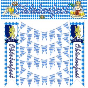 oktoberfest decorations kit german party supplies bavarian beer party decor banners flag germany