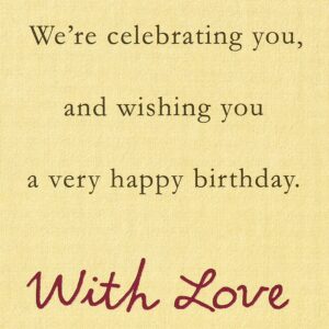 American Greetings Birthday Card for Mom (Celebrating You)