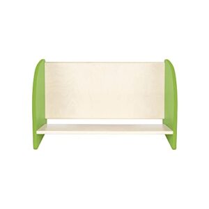 Guidecraft Birch Leaf Book Browser: Books, Files & Folder Organizer, Bookshelf for Kids, Home Office and School Furniture