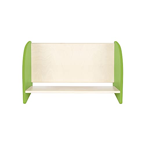 Guidecraft Birch Leaf Book Browser: Books, Files & Folder Organizer, Bookshelf for Kids, Home Office and School Furniture