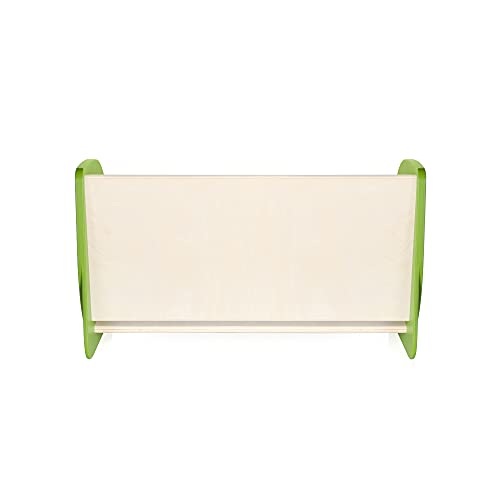 Guidecraft Birch Leaf Book Browser: Books, Files & Folder Organizer, Bookshelf for Kids, Home Office and School Furniture