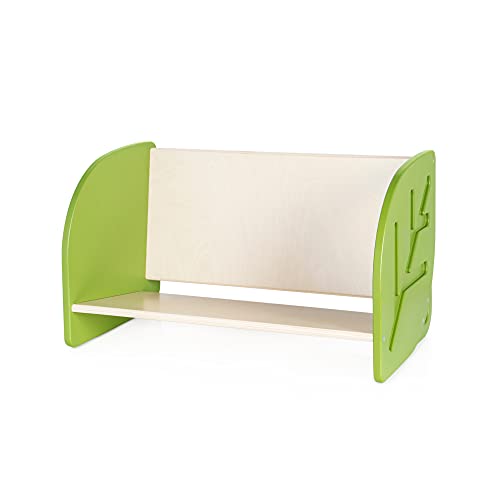 Guidecraft Birch Leaf Book Browser: Books, Files & Folder Organizer, Bookshelf for Kids, Home Office and School Furniture