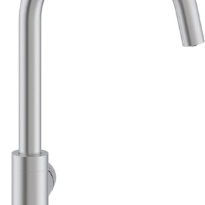 Westbrass KH31BK-20 HotMaster 3 in 1 Kitchen Faucet with DigitHot Instant Hot Water Tank and Single in-Line Water Filter System, Stainless Steel