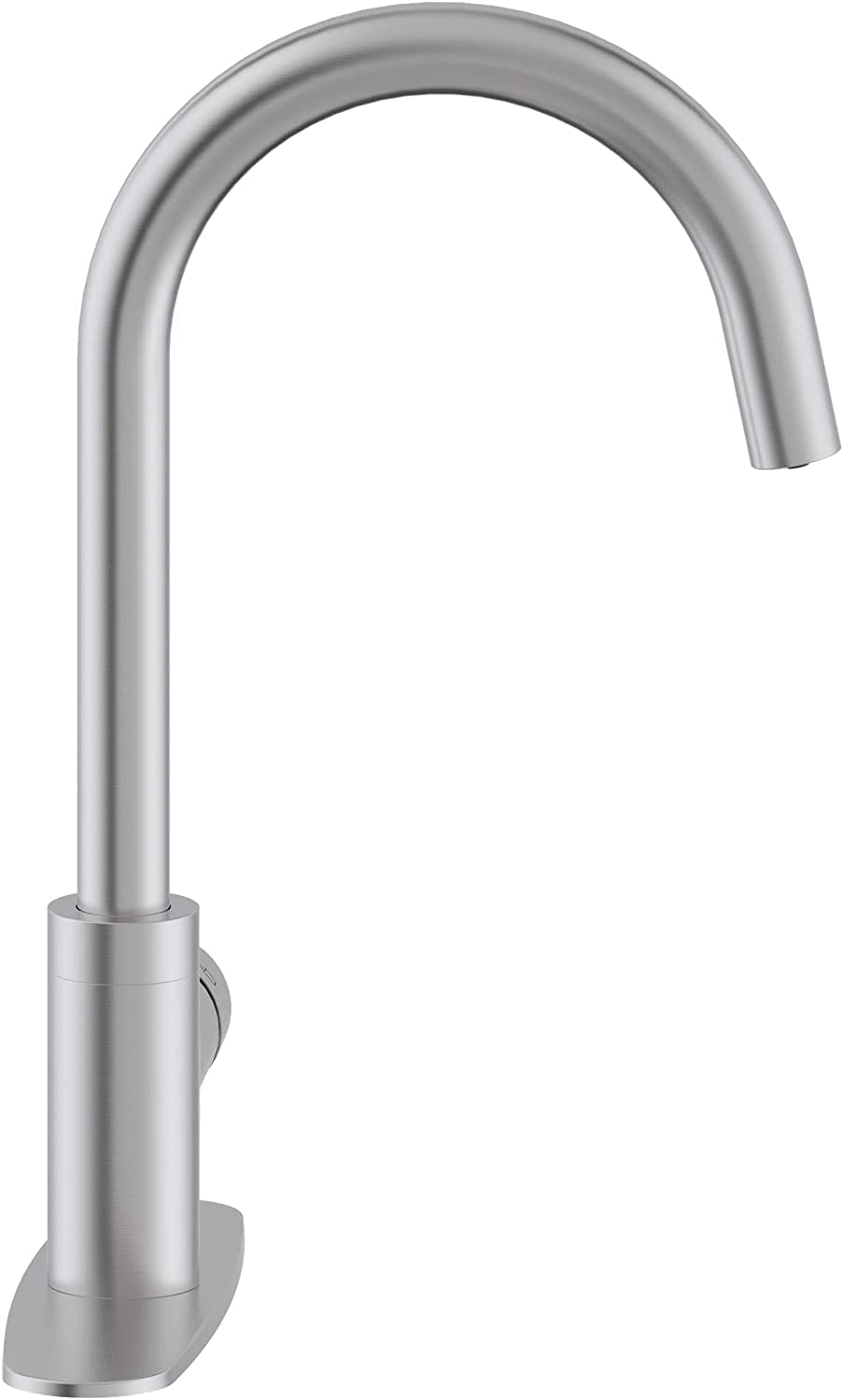 Westbrass KH31BK-20 HotMaster 3 in 1 Kitchen Faucet with DigitHot Instant Hot Water Tank and Single in-Line Water Filter System, Stainless Steel