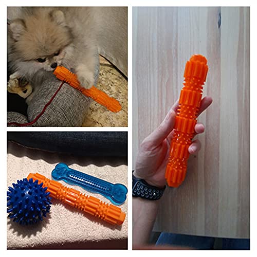 Pet Dog Chew Toy for Aggressive Chewers Treat Dispensing Rubber Teeth Cleaning Toy Squeaking Rubber Dog Toy