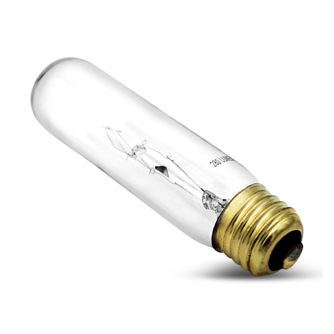 lumenivo Piano Light Bulb 40 watt 120 Volts 一 40T10/CL Light Bulb Display Replacement 一 T10 Bulb Medium Base (E26) 一 280 Lumen Clear Incandescent Bulb for Illuminated Display Units 一 2 Pack