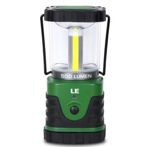 led camping lantern, 500lm, 3 light modes, power bank, ipx4 waterproof, perfect lantern flashlight for hurricane emergency, hiking, home and more