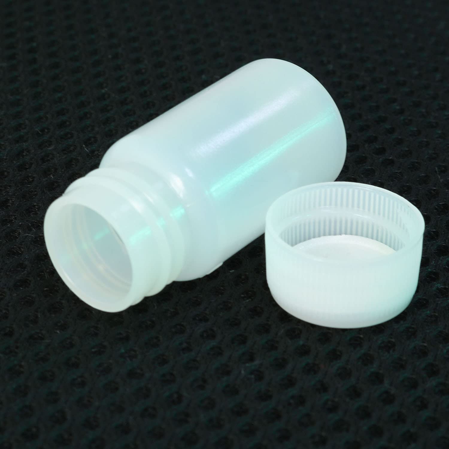 Tegg PE Reagent Bottle 50PCS 10ml PE Plastic Chemical Containers Sample Sealing Liquid Medicine Bottles