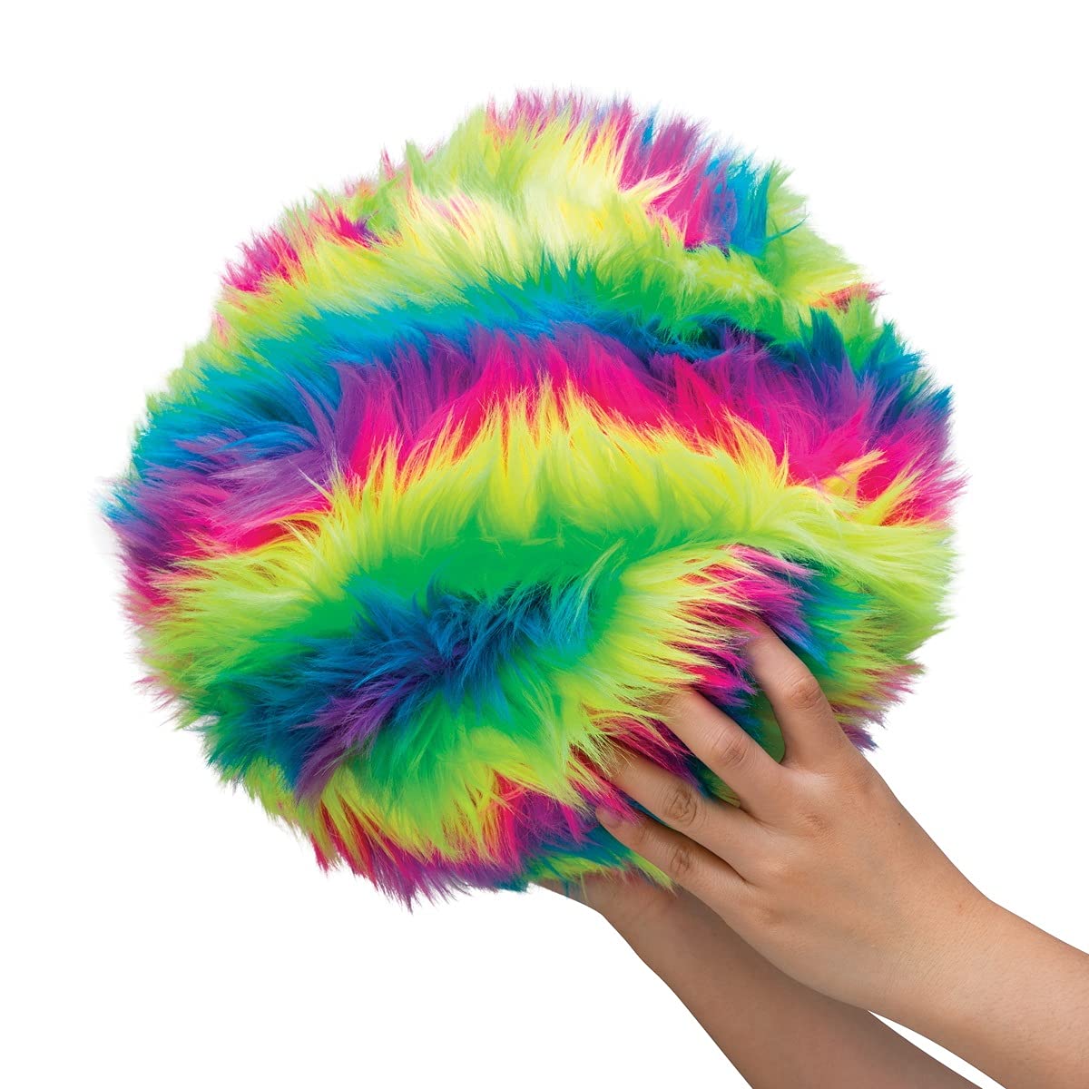 Schylling NeeDoh Dohzee Furry - Squishy Pillow with Microbead Filling - Assorted Colors (Pack of 1)