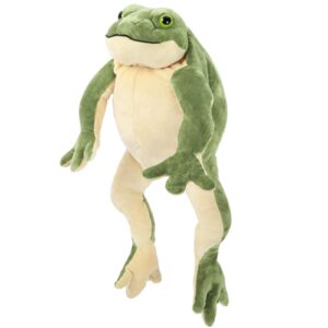 MorisMos Giant Frog Stuffed Animal Frog Plush, Large Stuffed Frog Plush, Big Stuffed Green Frog Pillow for Kids, 22 Inch