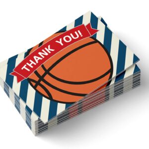 Basketball Thank you cards Encouragement Affirmation Surprise Notes Thank you We Appreciation you Pack of 100 3.5 x 2 Inch