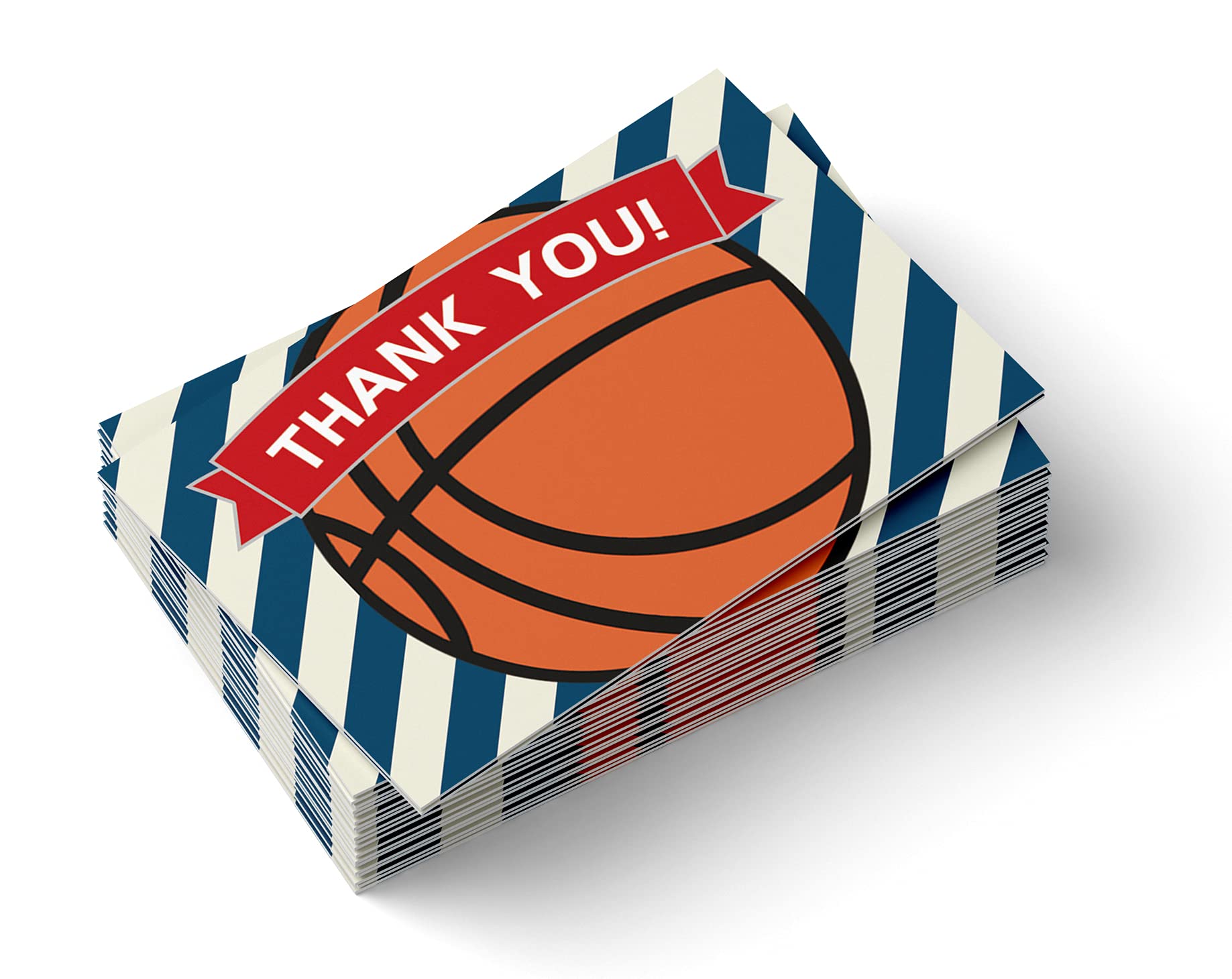 Basketball Thank you cards Encouragement Affirmation Surprise Notes Thank you We Appreciation you Pack of 100 3.5 x 2 Inch