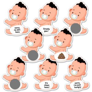 zuoziosx baby shower games 38 raffle cards, baby shower activity and idea, fun and easy to play