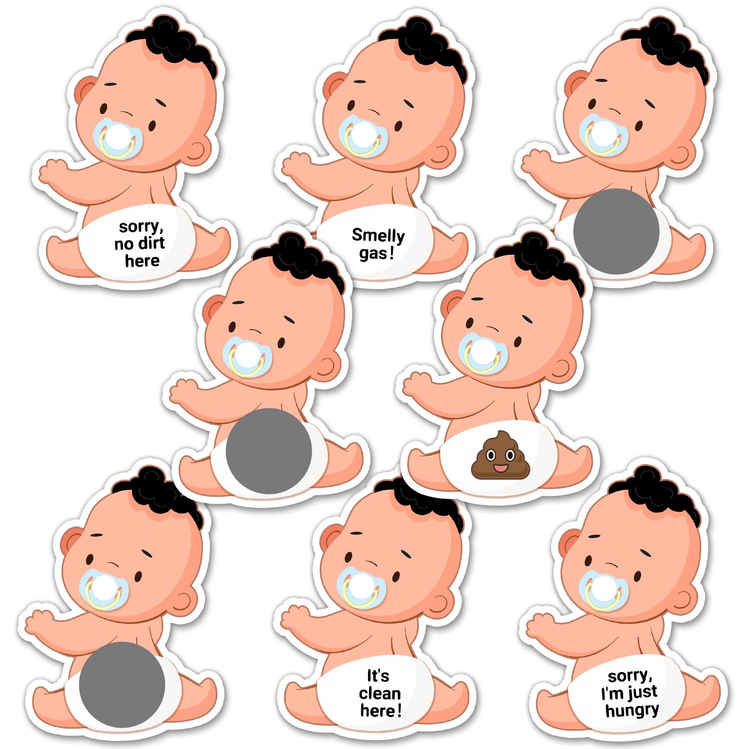 Zuoziosx Baby Shower Games 38 Raffle Cards, Baby Shower Activity and Idea, Fun and Easy to Play