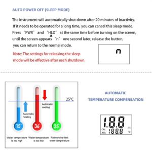 DADAKEWIN PH Meter Pen Type Acidity Meter Waterproof Temperature Tester Aquarist Electronic Water Quality Analyzer (Size : 0.00~14.00 AZ8681)