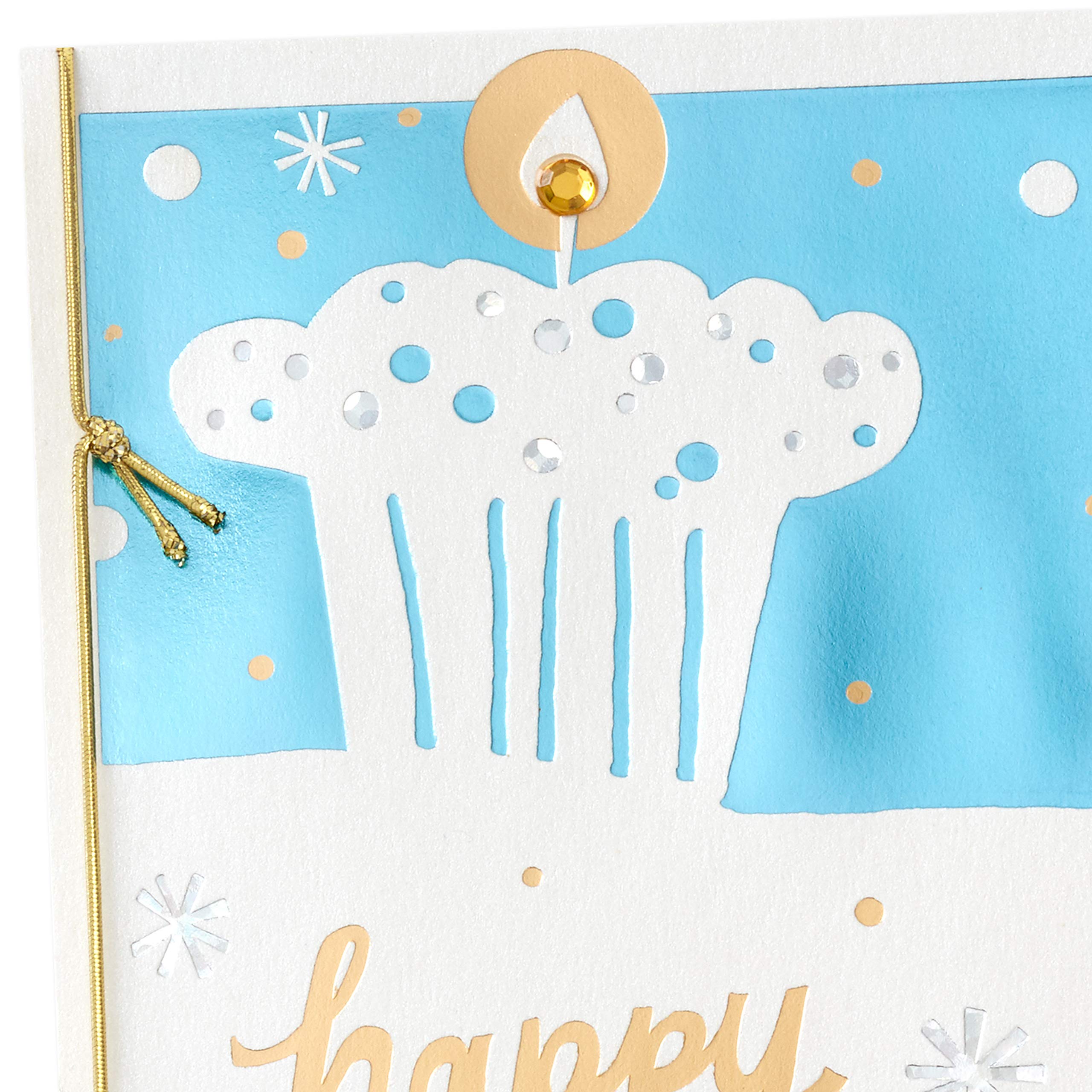 Hallmark Pack of 2 Birthday Cards (Good Day and Cupcake)