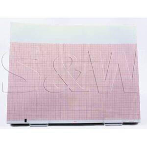 compatible ecg chart paper individual z-fold pad 9100-026-50 / 13538