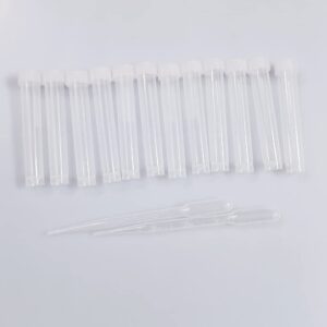 aquarium water quality test kit (10ml test tube x12 + 3ml dropper x2) test strips not included