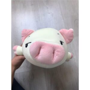 FEEZUSH Pig Plush Pillow, Pig Stuffed Animal, Big Nose Pig Plush Toy, Christmas Valentine’s Gift for Girls Boys Kids Adults (15 Inch)