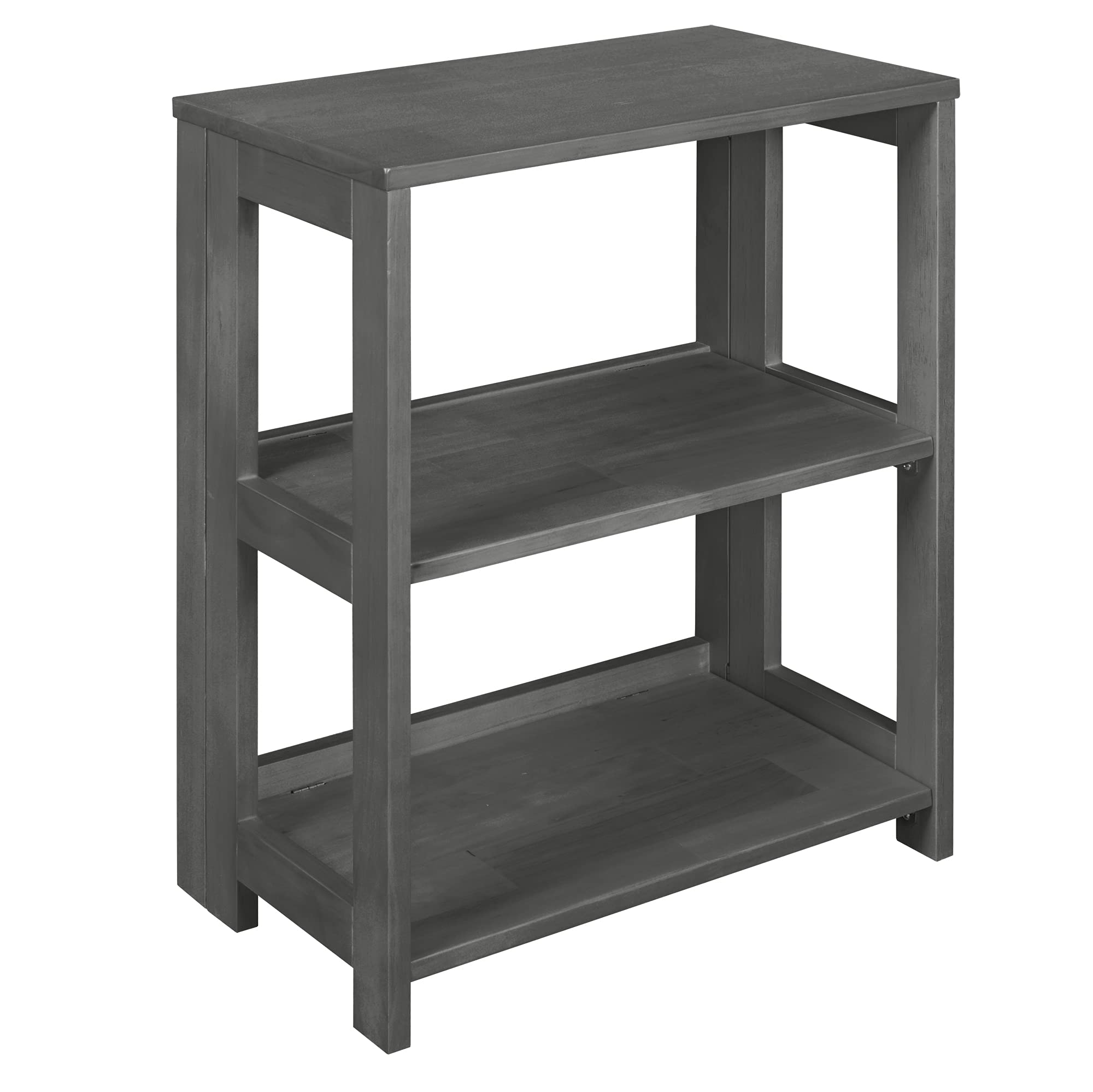 Regency Flip Flop Folding Bookcase, 34 in, Grey