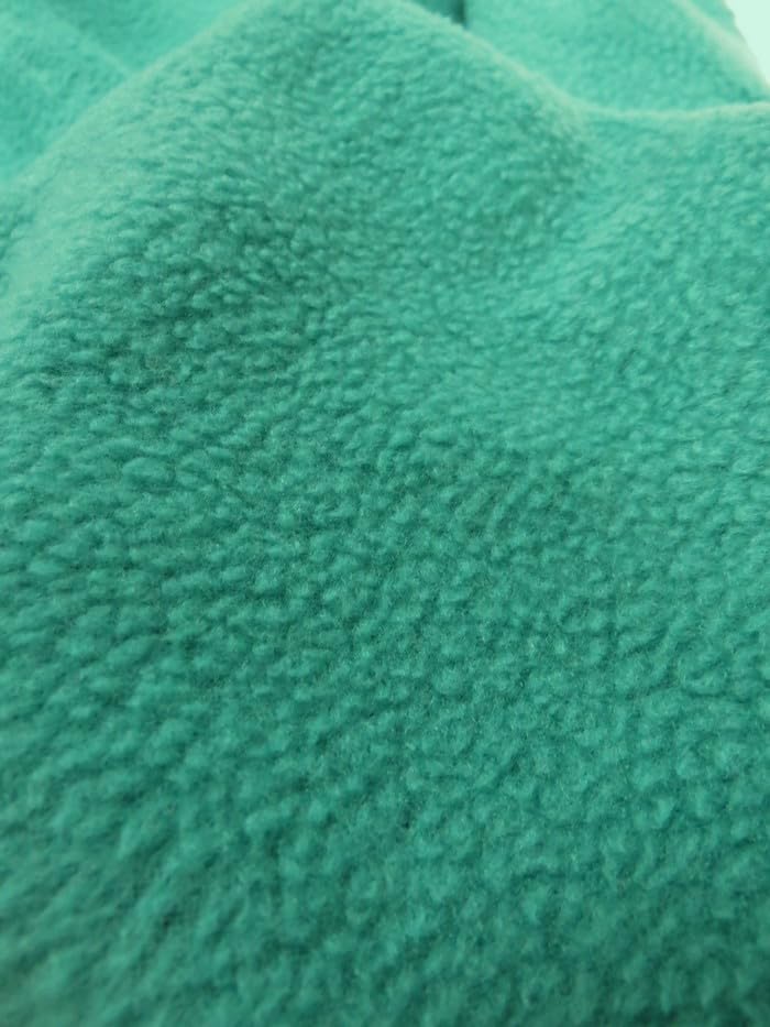 Solid Polar Fleece Fabric - 37 Colors - Sold by The Yard DIY Blankets Clothing Pajamas Accessories (Denim Blue)