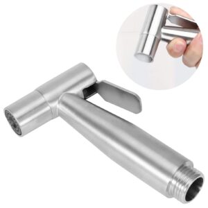 G1/2 Toilet Bidet Sprayer, Stainless Steel Handheld Bidet Spray Head, Toilet Spray Nozzle Bathroom Accessories