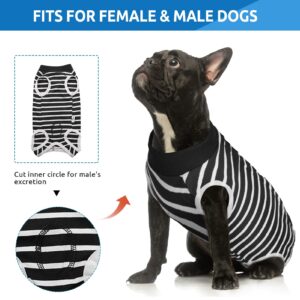 MIGOHI Dog Onesie for Surgery Female, Dog Recovery Suit Dog Cone Aternative, Surgical Suit for Dogs Male Neuter, Dog Body Suit After Surgery, Dog Post Surgery Pajamas, Suitical Recovery Shirt, L