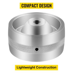 VEVOR Belt Grinder Drive Wheel 5" Diameter, 2"x72" Knife Grinder Drive Wheel 5/8" Bore/Shaft, Aluminum Belt Grinder Wheel Crowned, for Knife Making Grinder Polishing & Belt Machine Woodworking DIY