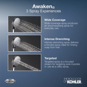 KOHLER AWAKEN® G90MF SHOWERHEAD, 1.75GPM