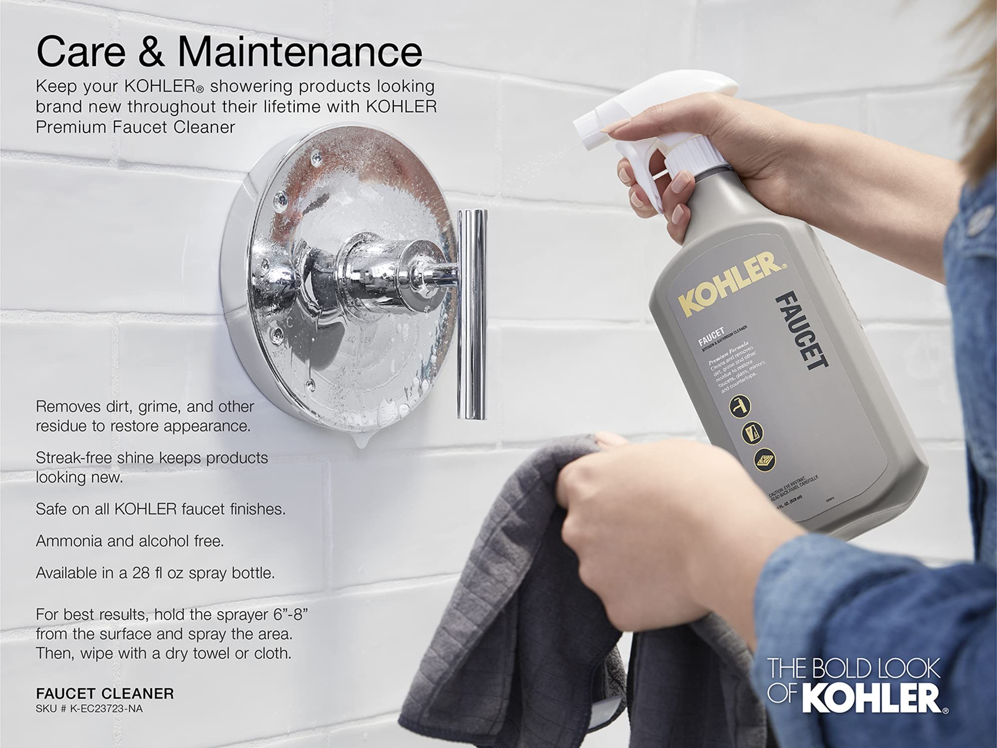 Kohler 72415-G-2MB Awaken G110 1.75 gpm multifunction handshower