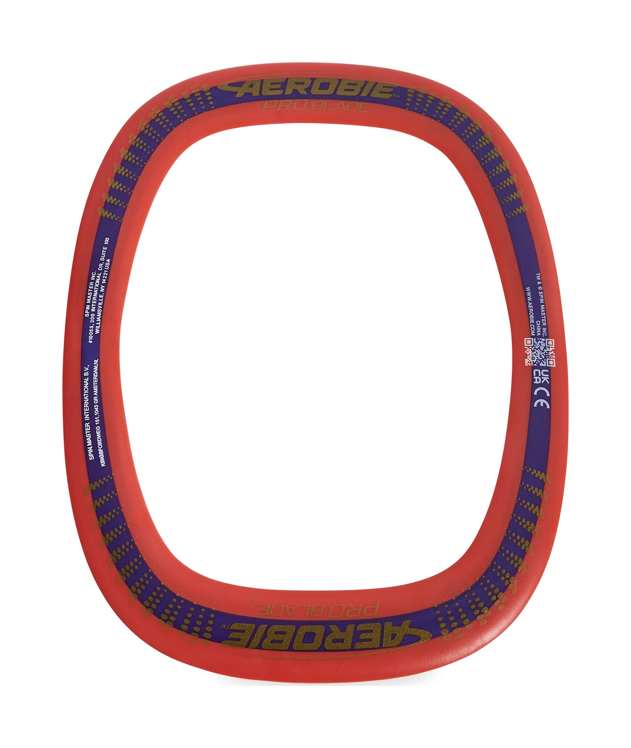 Aerobie 3-Piece Flying Ring Combo Pack with Pro Ring, Orbiter Boomerang, and Pro Blade, Lightweight Kids Toys for Disc Golf & Outdoor Games, Ages 5+