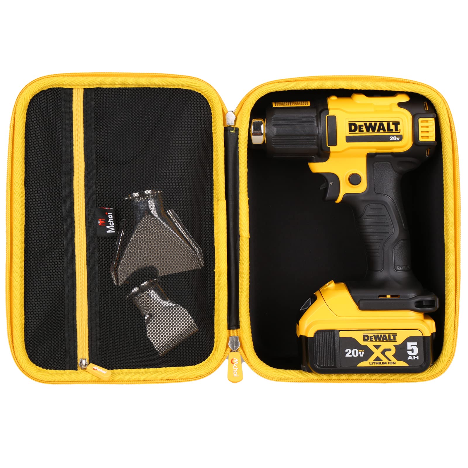 Mchoi Hard Case Suitable for DEWALT 20V MAX Cordless Heat Gun (DCE530B) / 20V MAX XR Impact Driver DCF887B DCF845B,Case Only