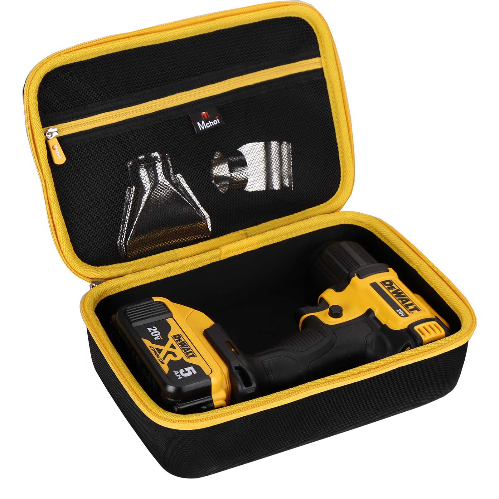 Mchoi Hard Case Suitable for DEWALT 20V MAX Cordless Heat Gun (DCE530B) / 20V MAX XR Impact Driver DCF887B DCF845B,Case Only