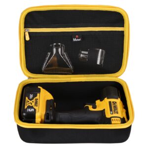 Mchoi Hard Case Suitable for DEWALT 20V MAX Cordless Heat Gun (DCE530B) / 20V MAX XR Impact Driver DCF887B DCF845B,Case Only