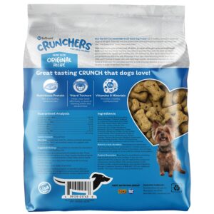 Blue Seal Kent Entrust Crunchers - Mini Dog Treats, Original Recipe - Crunchy Oven Baked Biscuits with Premium Ingredients, Healthy Snack, Ideal for Training - Made in USA, 2-Pound Bag