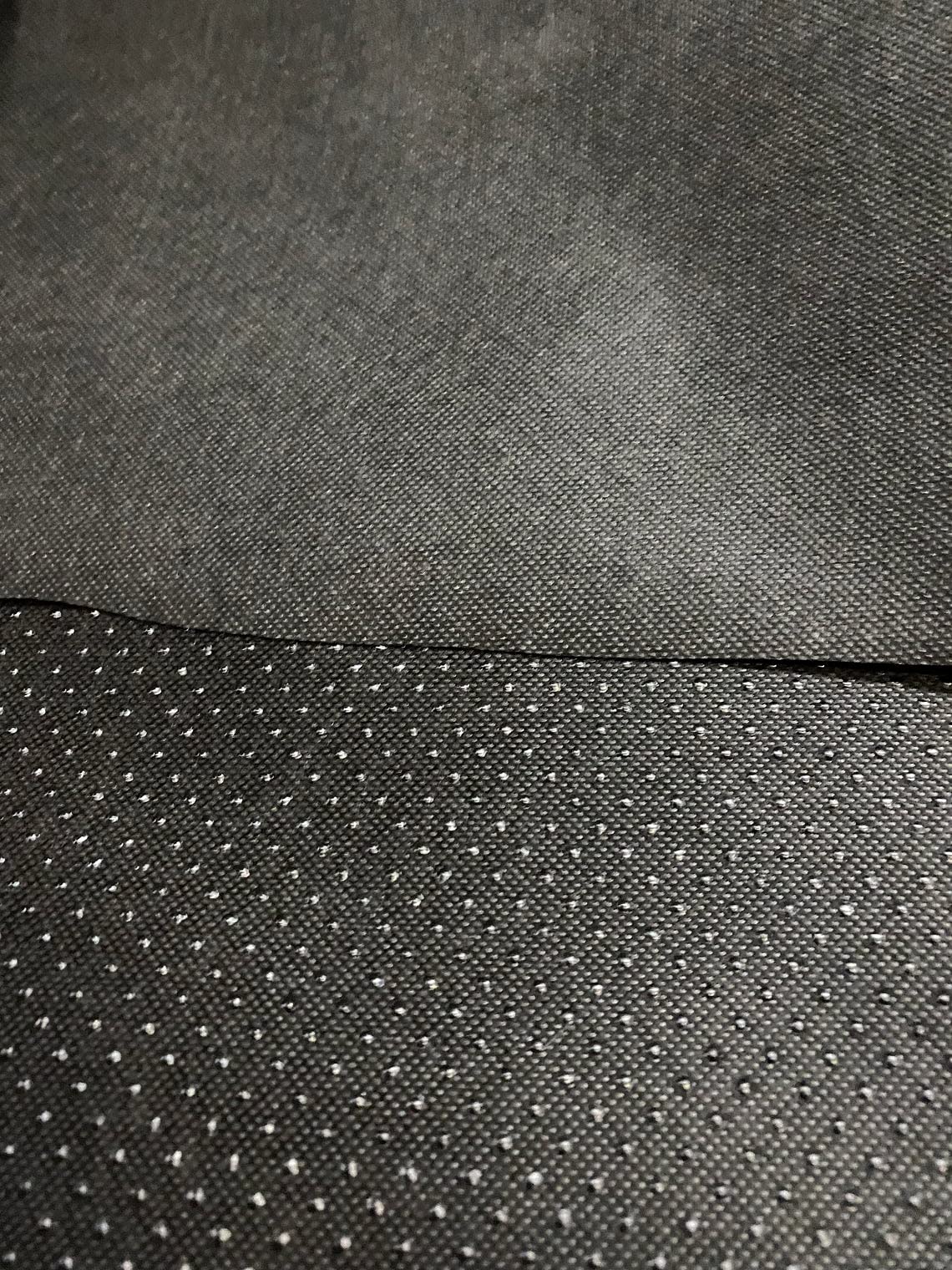 Luvfabrics Black Anti Slip Vinyl Non Slip Fabric Rubber Non Skid Rubber Treated Fabric 60" BTY