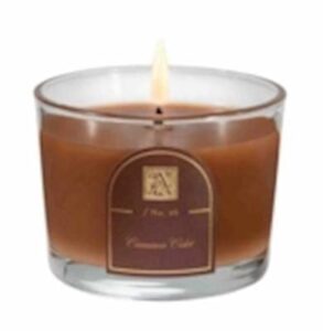 aromatique cinnamon cider petite tumbler 4.5 oz scented jar candle