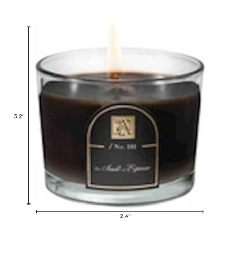 Aromatique Smell of Espresso Petite Tumbler 4.5 oz Scented Jar Candle