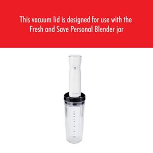 ZWILLING Enfinigy Vacuum Lidfor Personal Blender Jar - Black