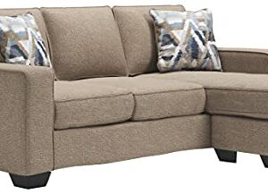 Signature Design by Ashley Greaves Modern Sectional Sofa Couch with Convertible Chaise Lounge, Gray