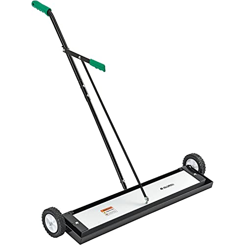 Global Industrial 42"W Heavy Duty Magnetic Sweeper With Release Lever