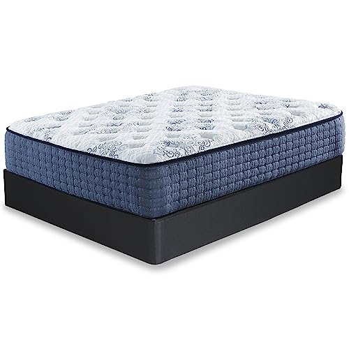 Signature Design by Ashley 10" Mattress Box Spring with Metal Foundation, Queen, Black