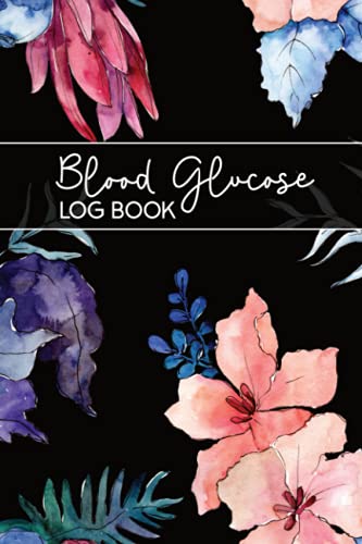 Blood Glucose Log Book: 2 Year Daily & Weekly Blood Sugar Record Journal from Breakfast to Bedtime with Contact List, Medication List, & Health ... | Personal Healthcare Diary for Women & Men