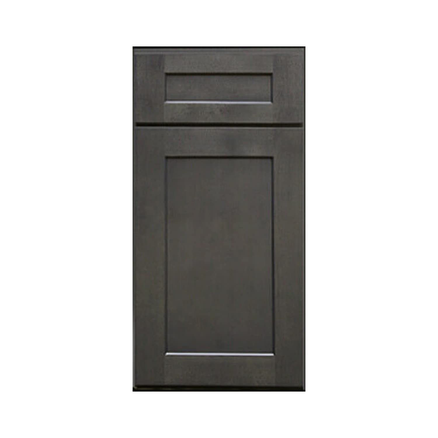 Thaweesuk Shop Dark Grey 36 Inches Shaker Vanity Bathroom 3 Drawers Right Door Cabinet Single Sink Base Bath Wall Faucet Vanities Traditional Kitchen Birch Wood Hardwood 36"W x 21"D x 34 1/2"H of Set