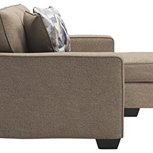 Signature Design by Ashley Greaves Modern Sectional Sofa Couch with Convertible Chaise Lounge, Gray