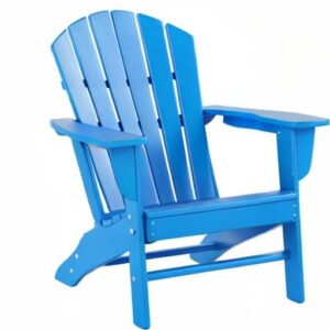 WestinTrends Dylan Outdoor Adirondack Chair (Set of 2) Pacific Blue