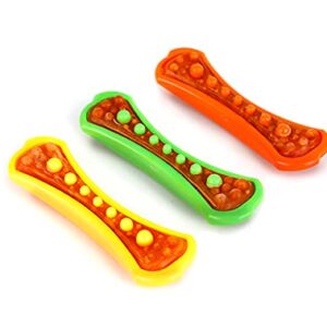 Hartz Chew 'n Clean Dental Duo Dog Treat & Chew Toy, Color Varies, Medium, 3 Pack