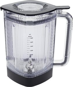 zwilling enfinigy 60-oz power blender jar with cross blade and vacuum lid - black