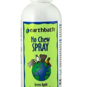 earthbath, No Chew Spray for Dogs - A Bitter Apple Spray for Dogs to Stop Chewing, Essential Dog Training & Behavior Aids, Cruelty Free, No Bite Spray for Puppies - 8 Oz (1 Pack)